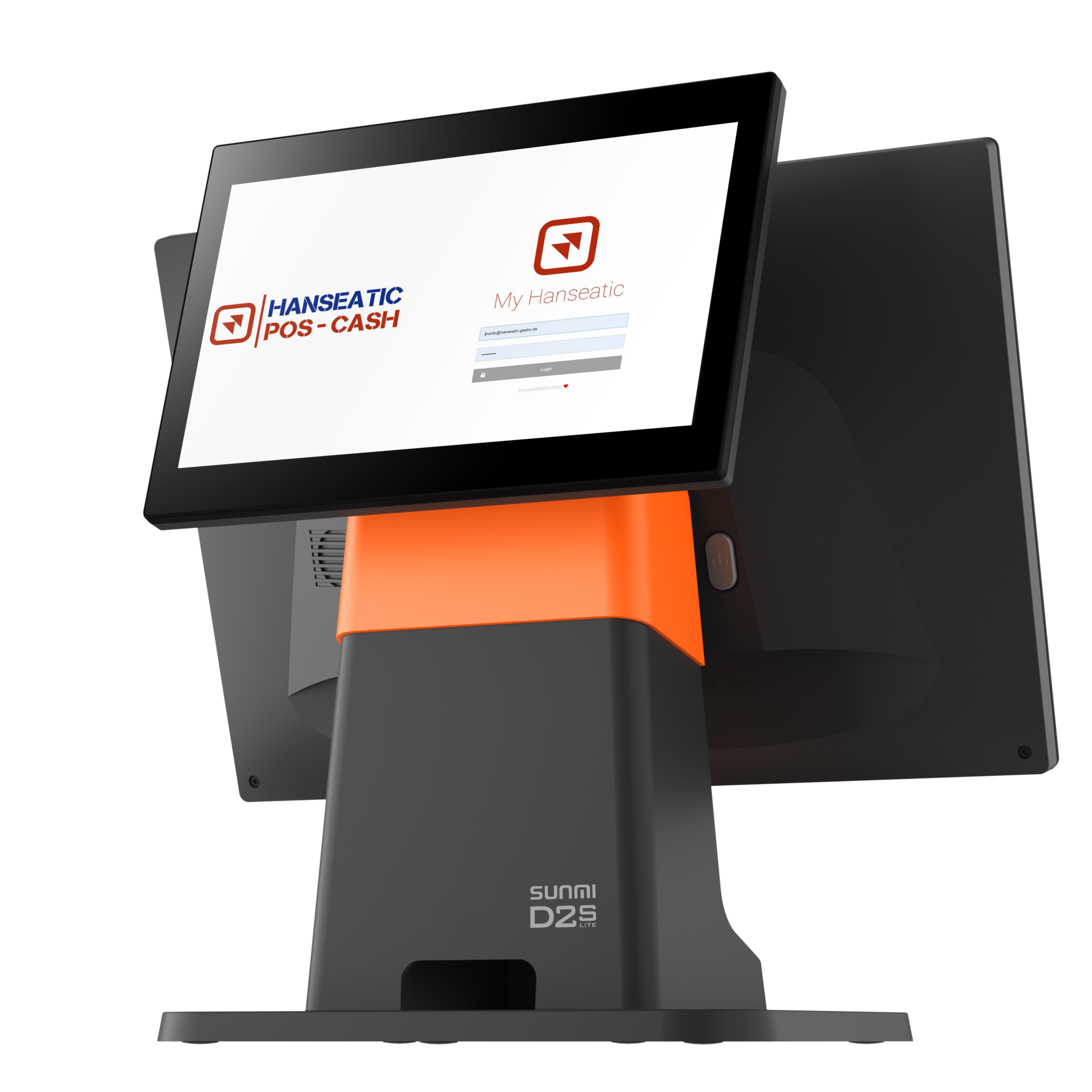 Sunmi T2 POS System | 15,6″ Touchdisplay | 10″ Kundendisplay ...